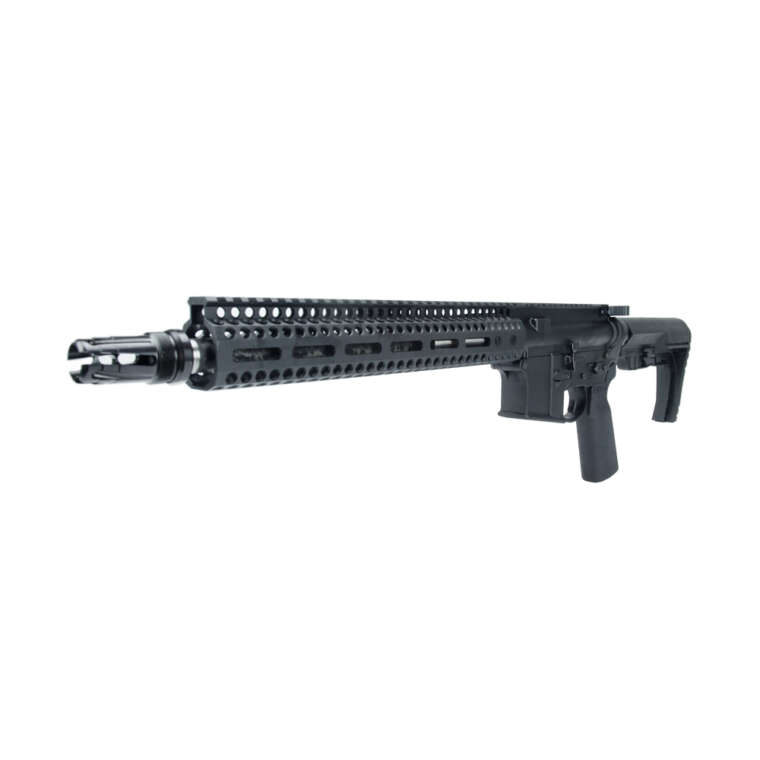 SBR 223 WYLDE 12.5" CF Barrel 11.5" Gen 1 Recce Hand Guard Minimalist ...
